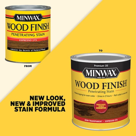 Minwax Minwax Wood Finish Semi-Transparent Aged Barrel Oil-Based Penetrating Wood Stain 1 qt ...